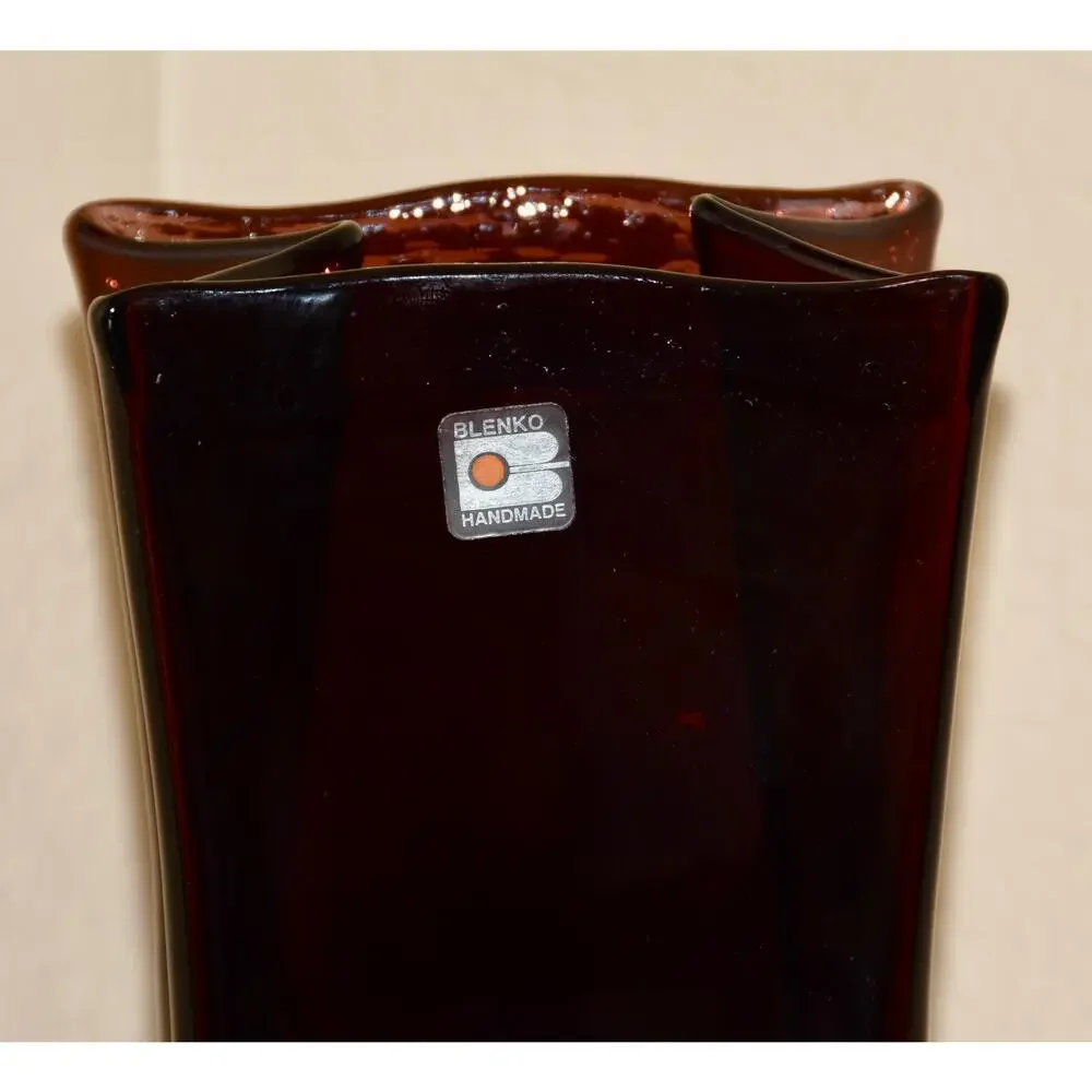 BLENKO | Accents | Blenko 98s American Glass Company Hand Blown Paper ...